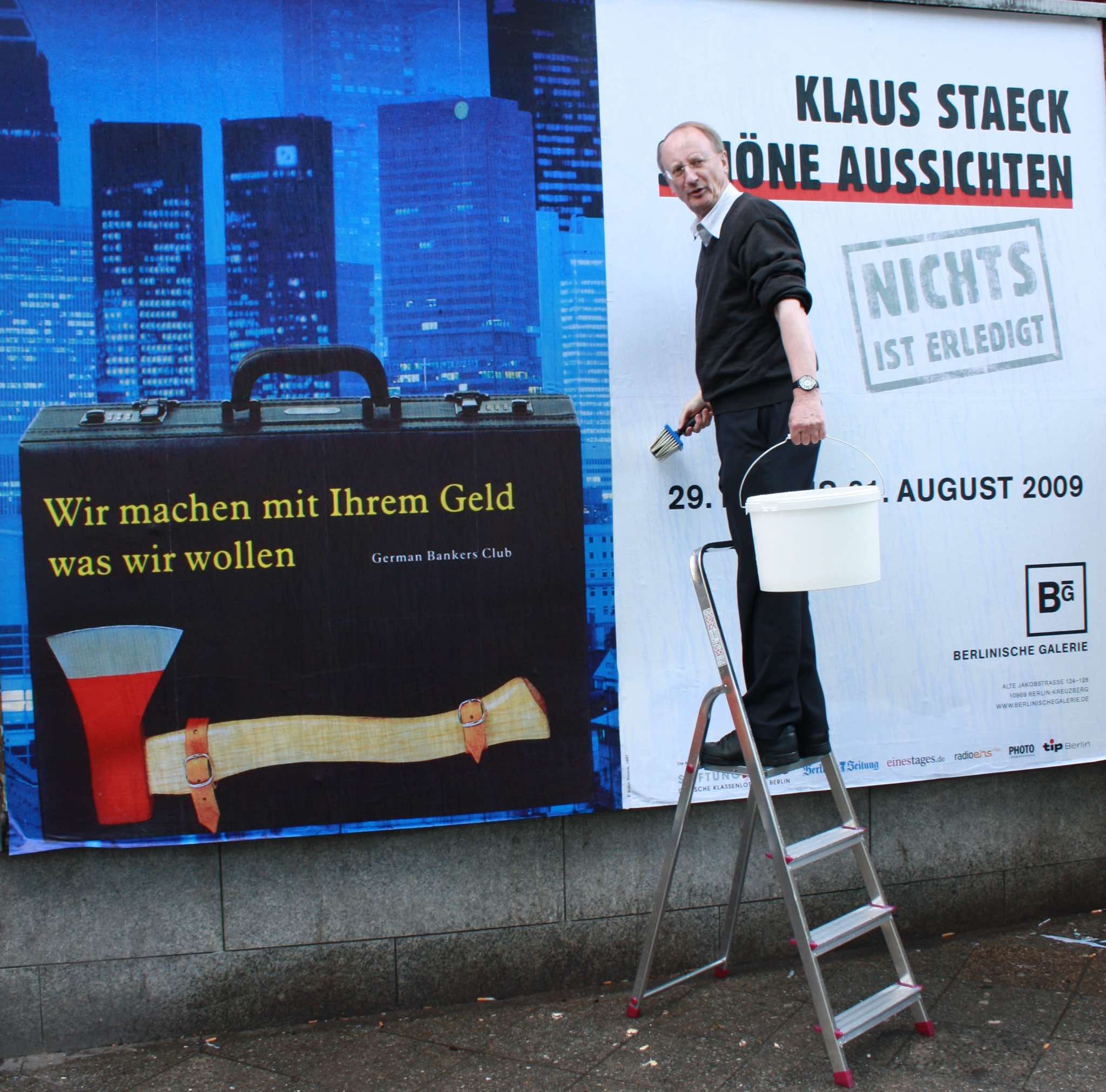 Überflüssiger Geldstreit – Klaus Staeck
